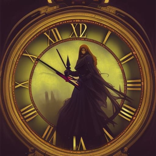 clock monster - AI Generated Artwork - NightCafe Creator