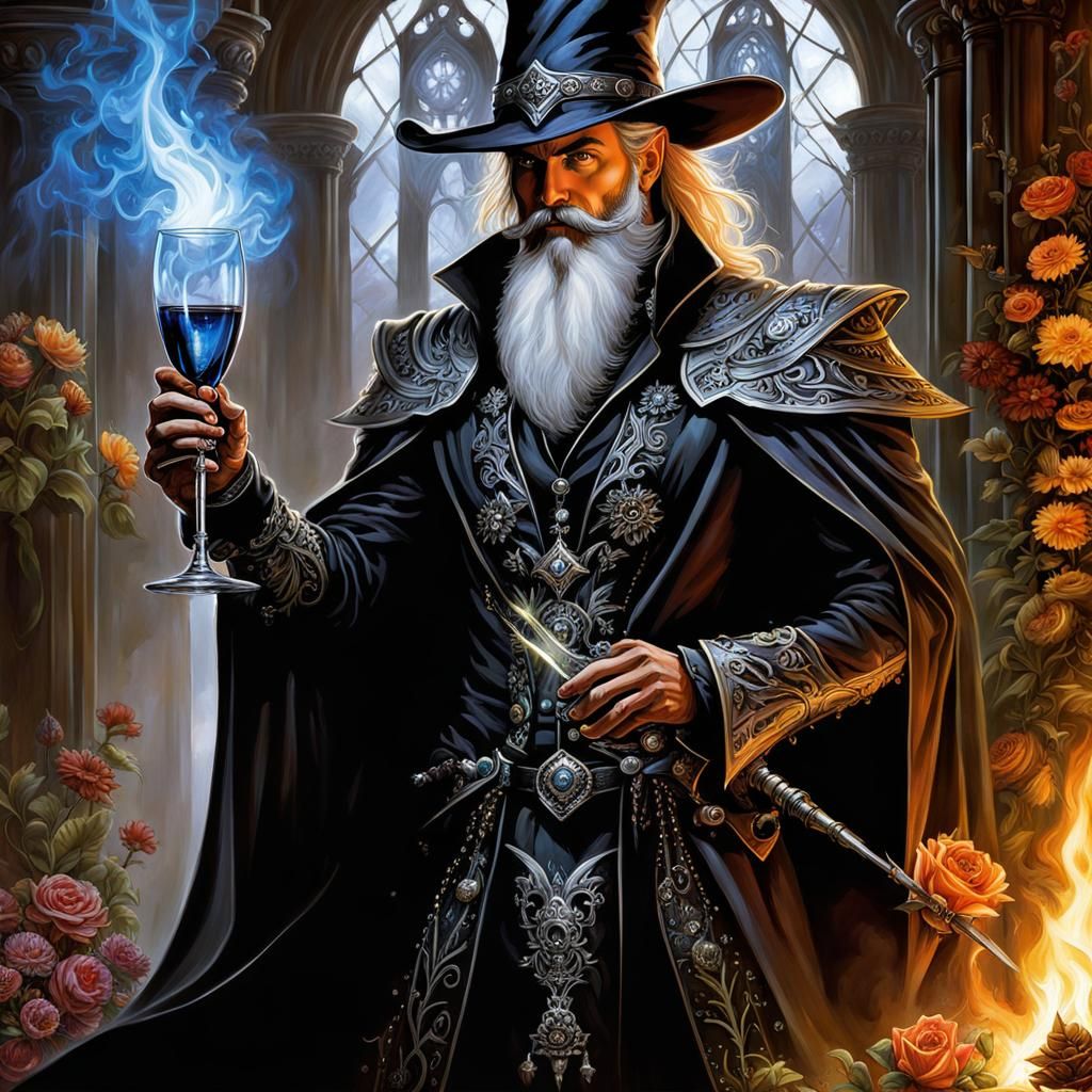 the Gentleman Warlock - AI Generated Artwork - NightCafe Creator