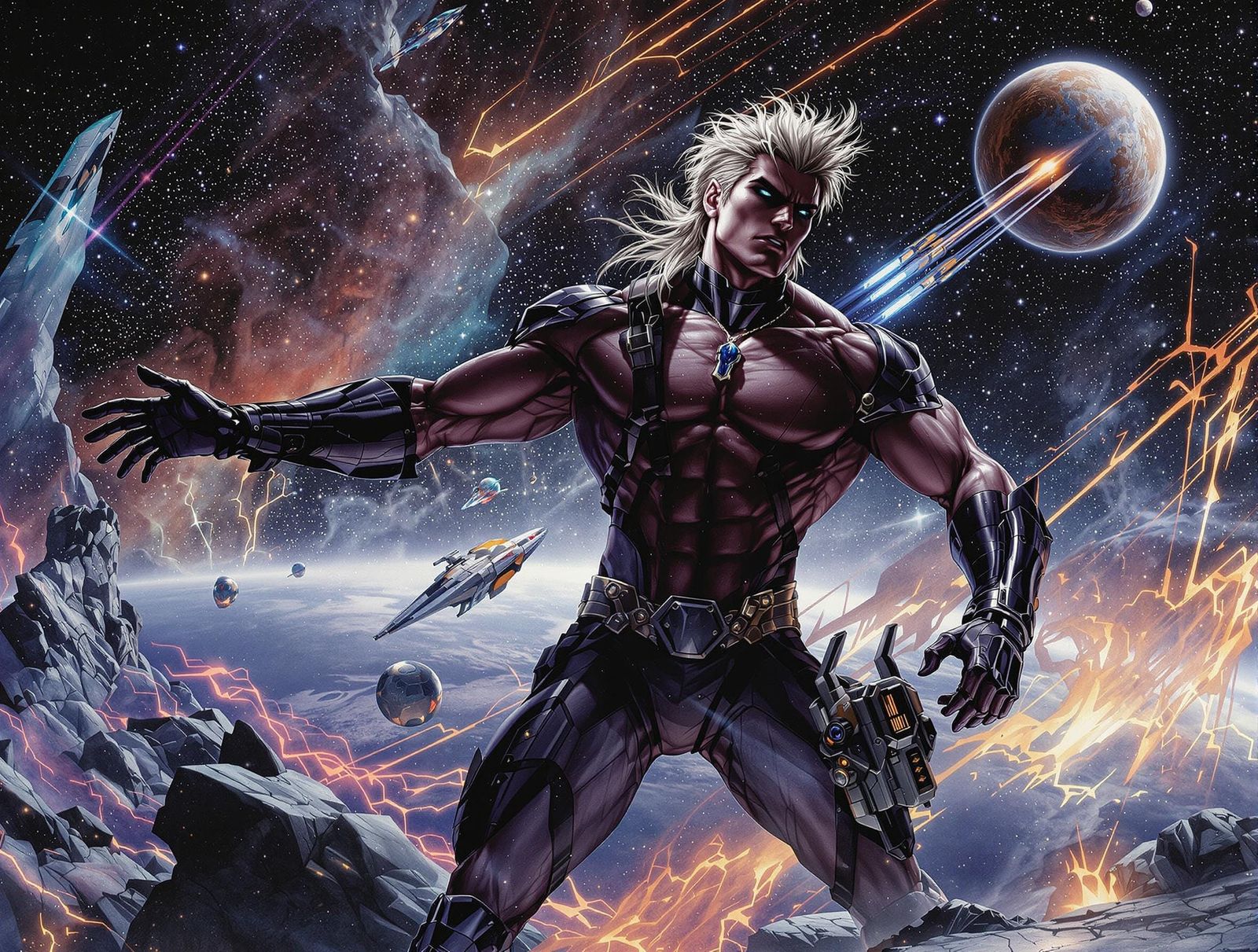 Space Opera Male Pinup - Space Opera Male Pinup