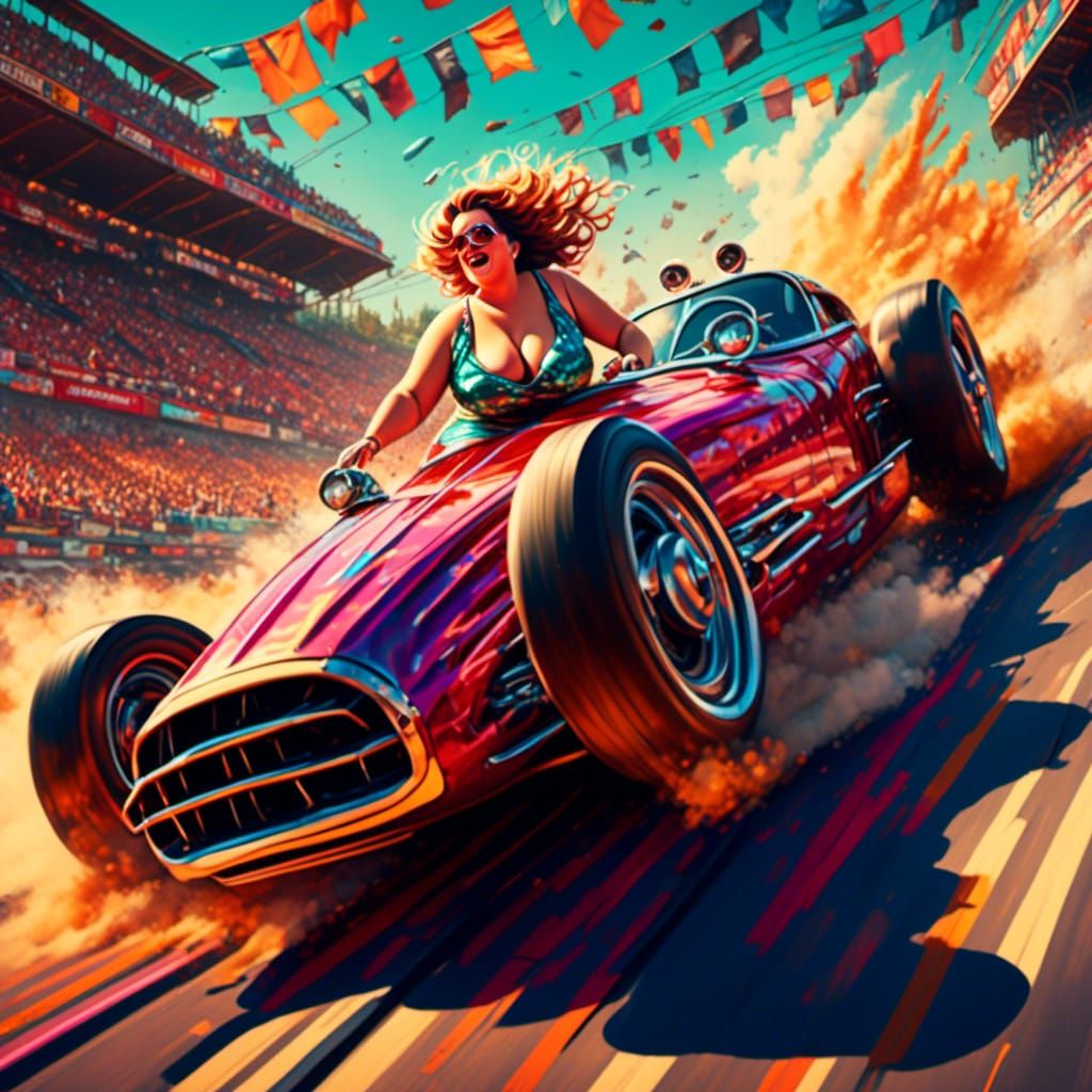 Race day beauties - AI Generated Artwork - NightCafe Creator