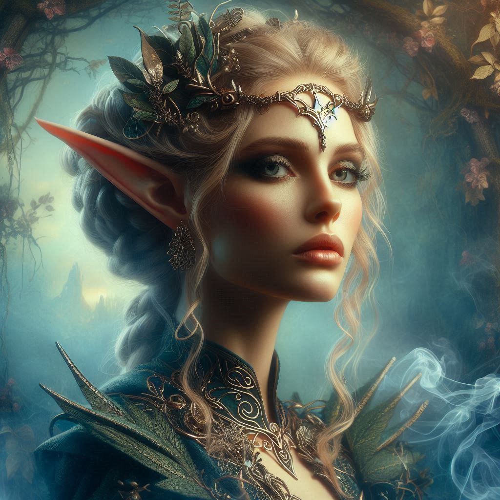 Timeless Beauty: The Enchanted Elf - AI Generated Artwork - NightCafe ...