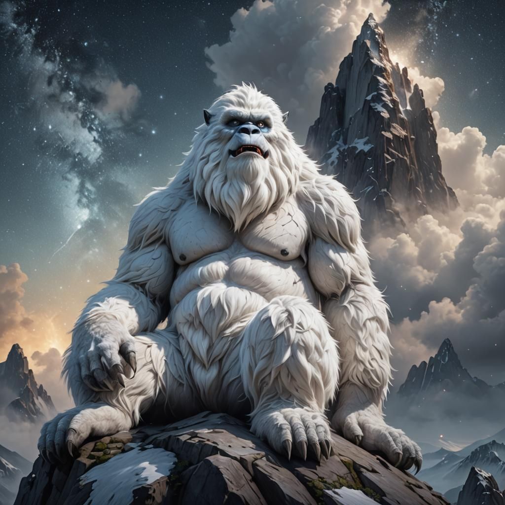 The Yeti - AI Generated Artwork - NightCafe Creator