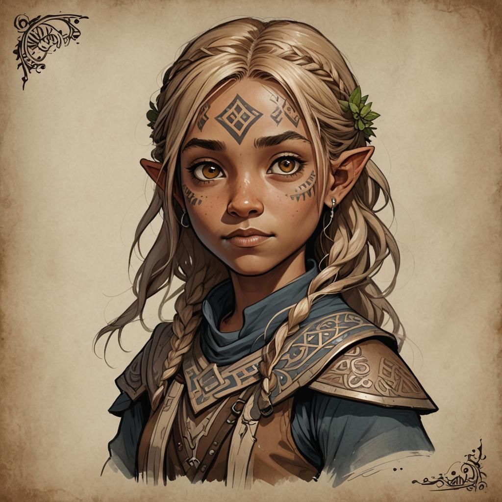 Rimay Burrow is a 32 year old female lightfoot halfling wizard. She has ...