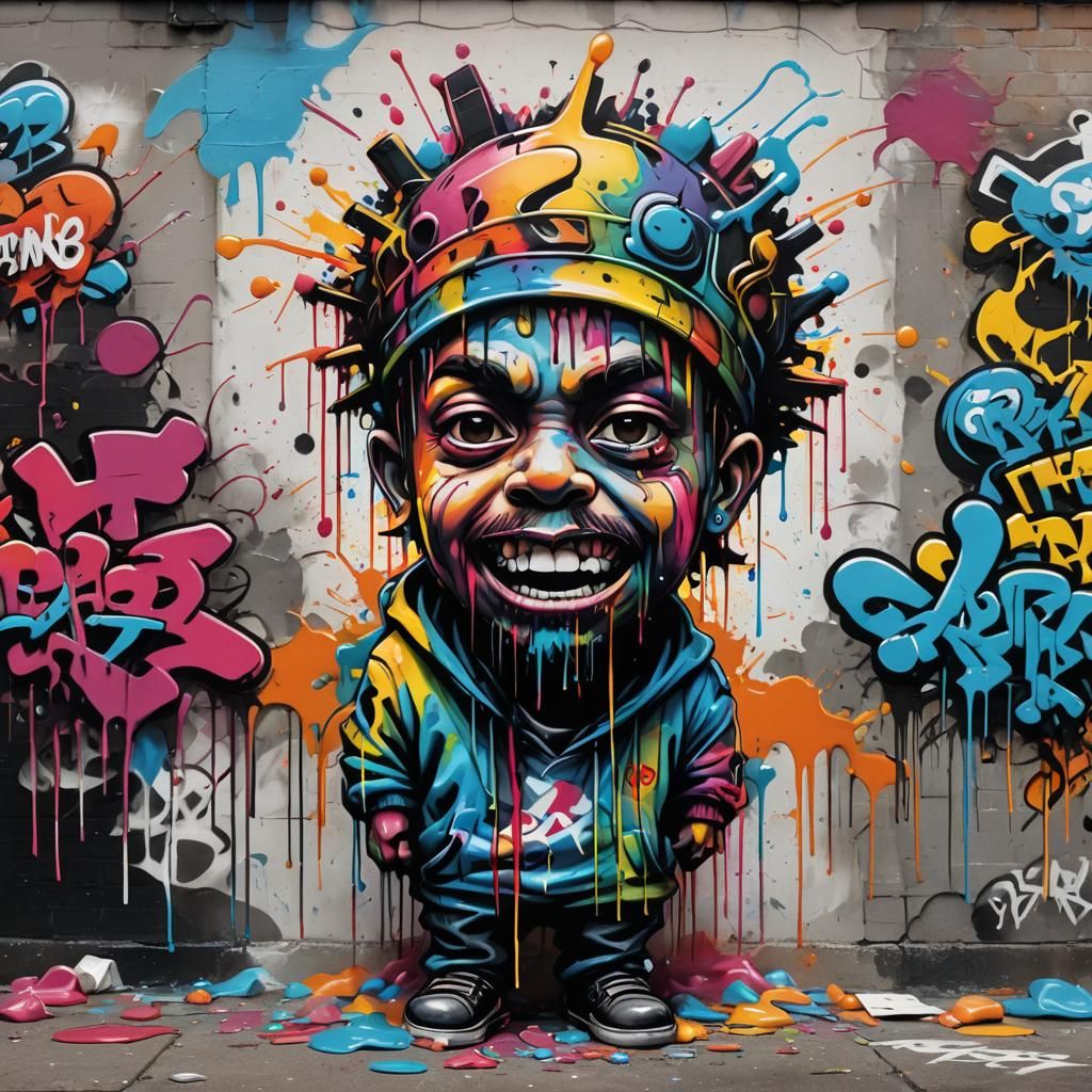 the graffiti king - AI Generated Artwork - NightCafe Creator