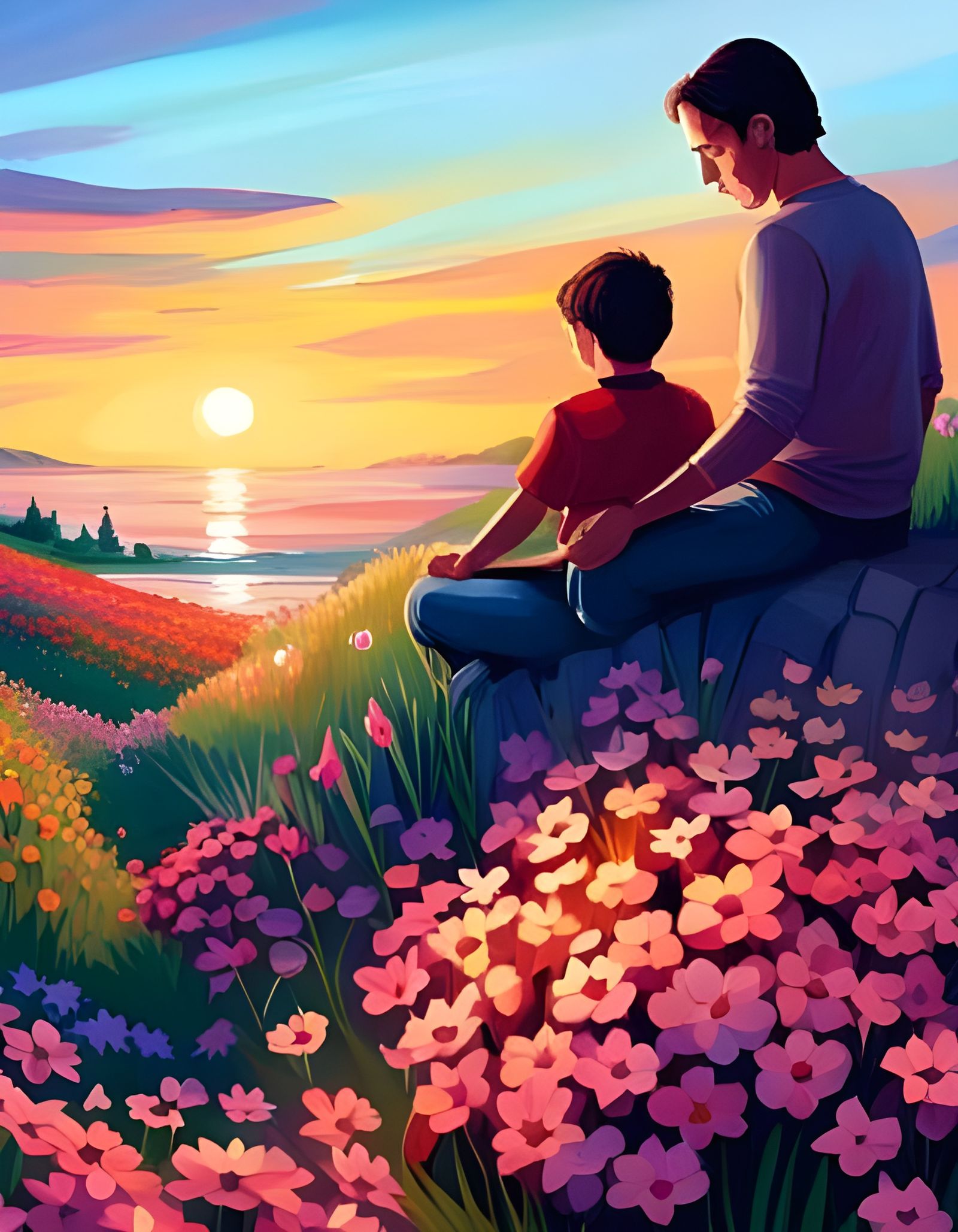 Us against the world - AI Generated Artwork - NightCafe Creator