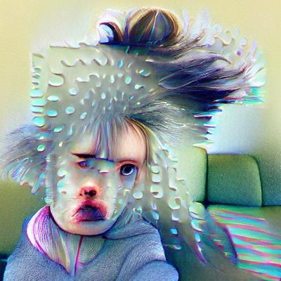 Static Face - AI Generated Artwork - NightCafe Creator