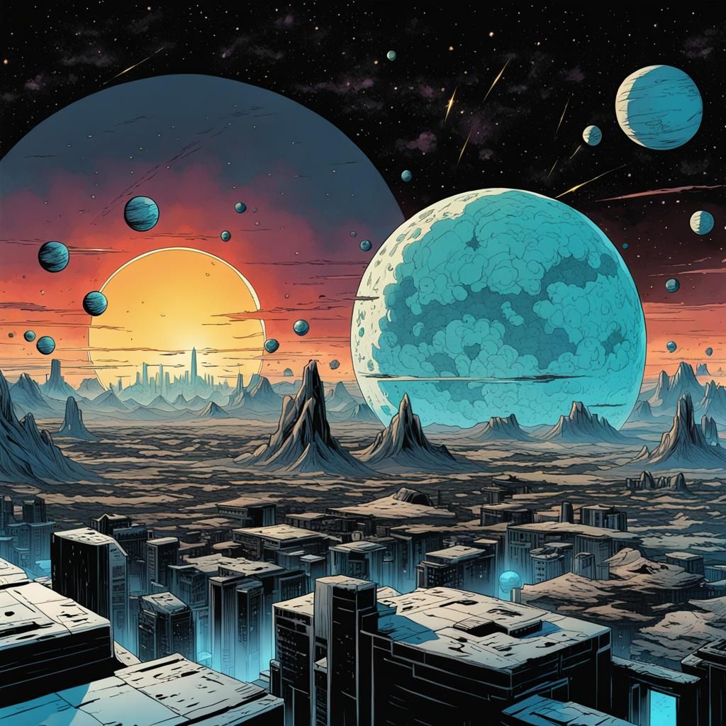 Planet Zero - AI Generated Artwork - NightCafe Creator