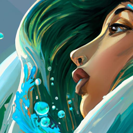 A Mermaid falls in love - AI Generated Artwork - NightCafe Creator