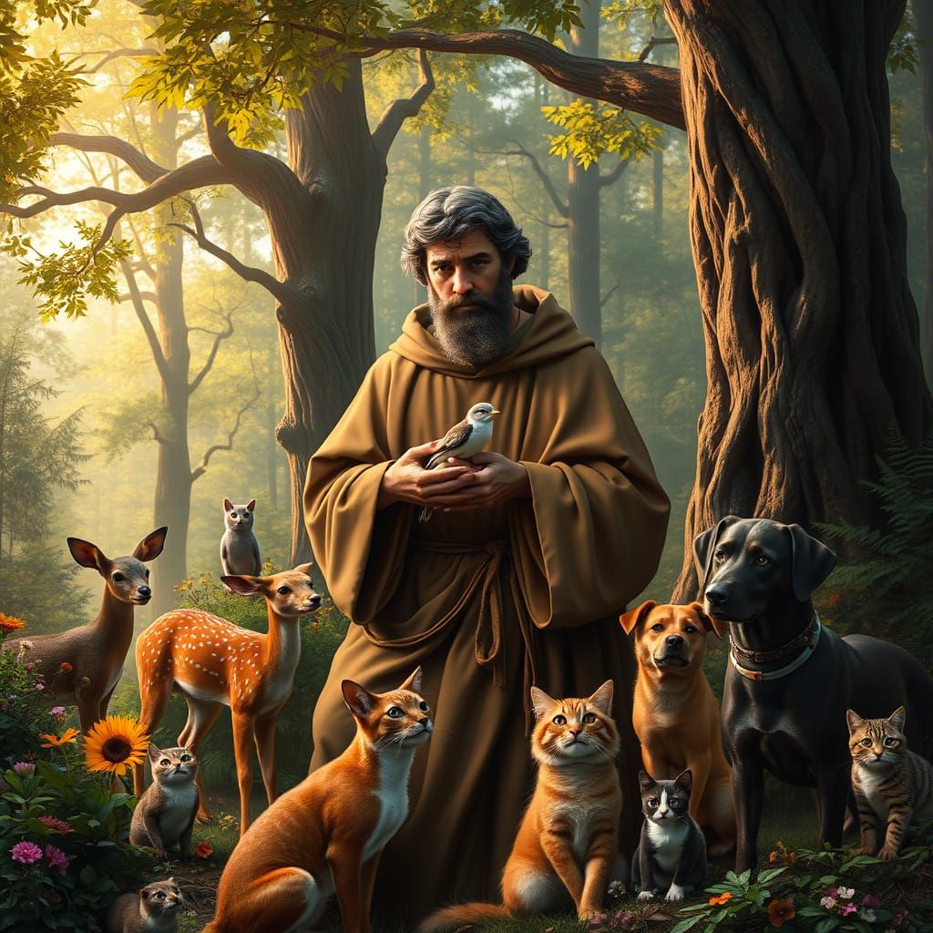 Saint Francis, Patron Saint of Animals