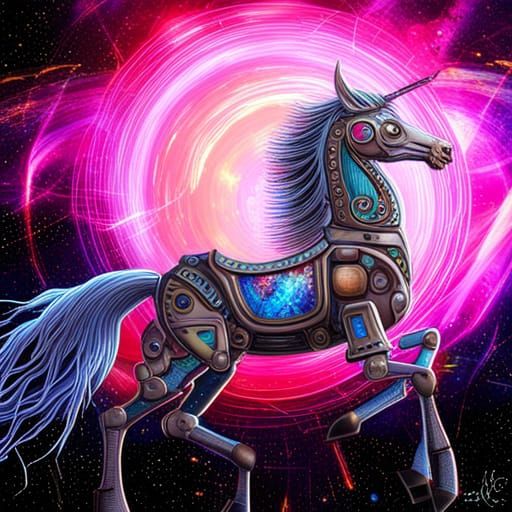 Autonomous Carousel - AI Generated Artwork - NightCafe Creator