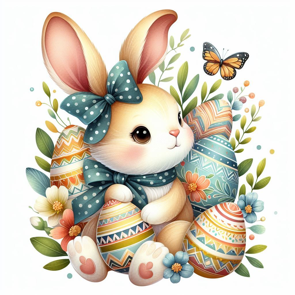 Easter Bunny - AI Generated Artwork - NightCafe Creator