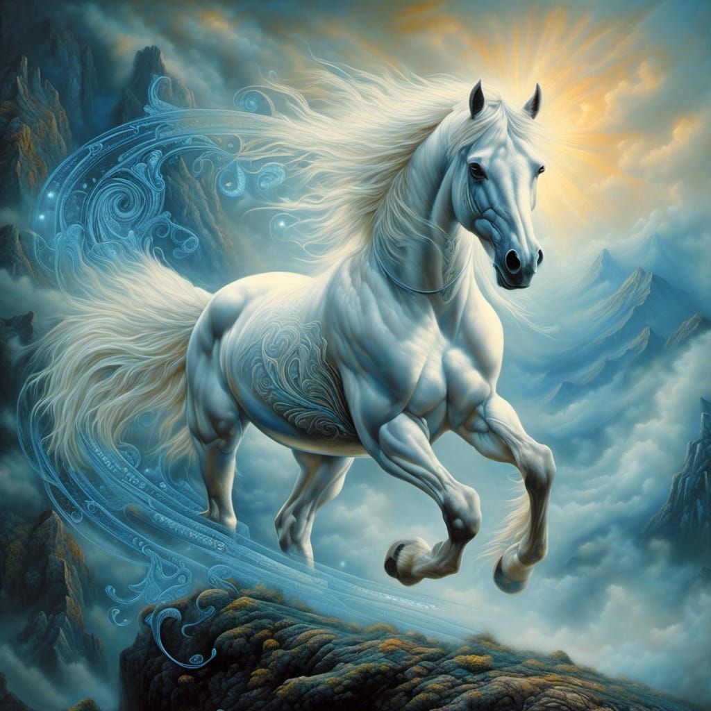 Racing the Wind - AI Generated Artwork - NightCafe Creator