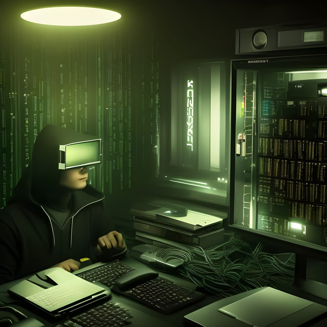 Hacker - AI Generated Artwork - NightCafe Creator