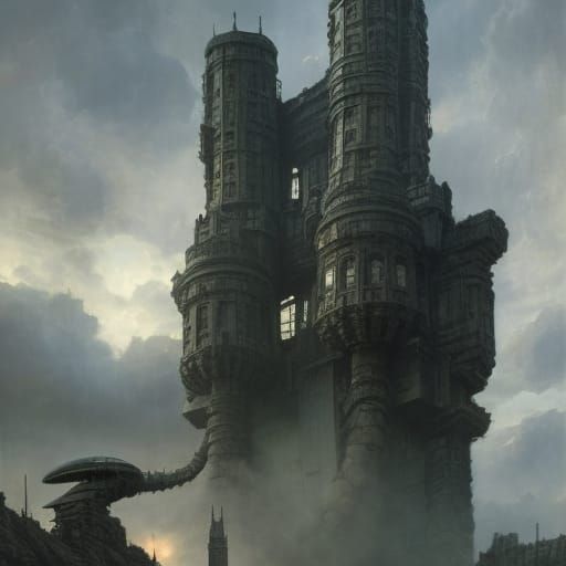 Machine Castle - AI Generated Artwork - NightCafe Creator