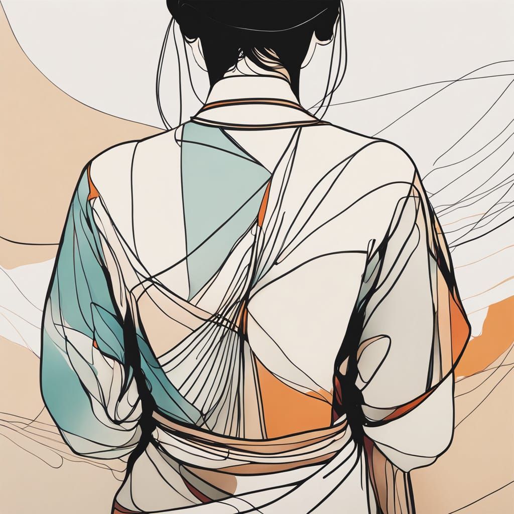 👑 The One Line of Destiny 🎨 - Elegant Indian Princess in M...