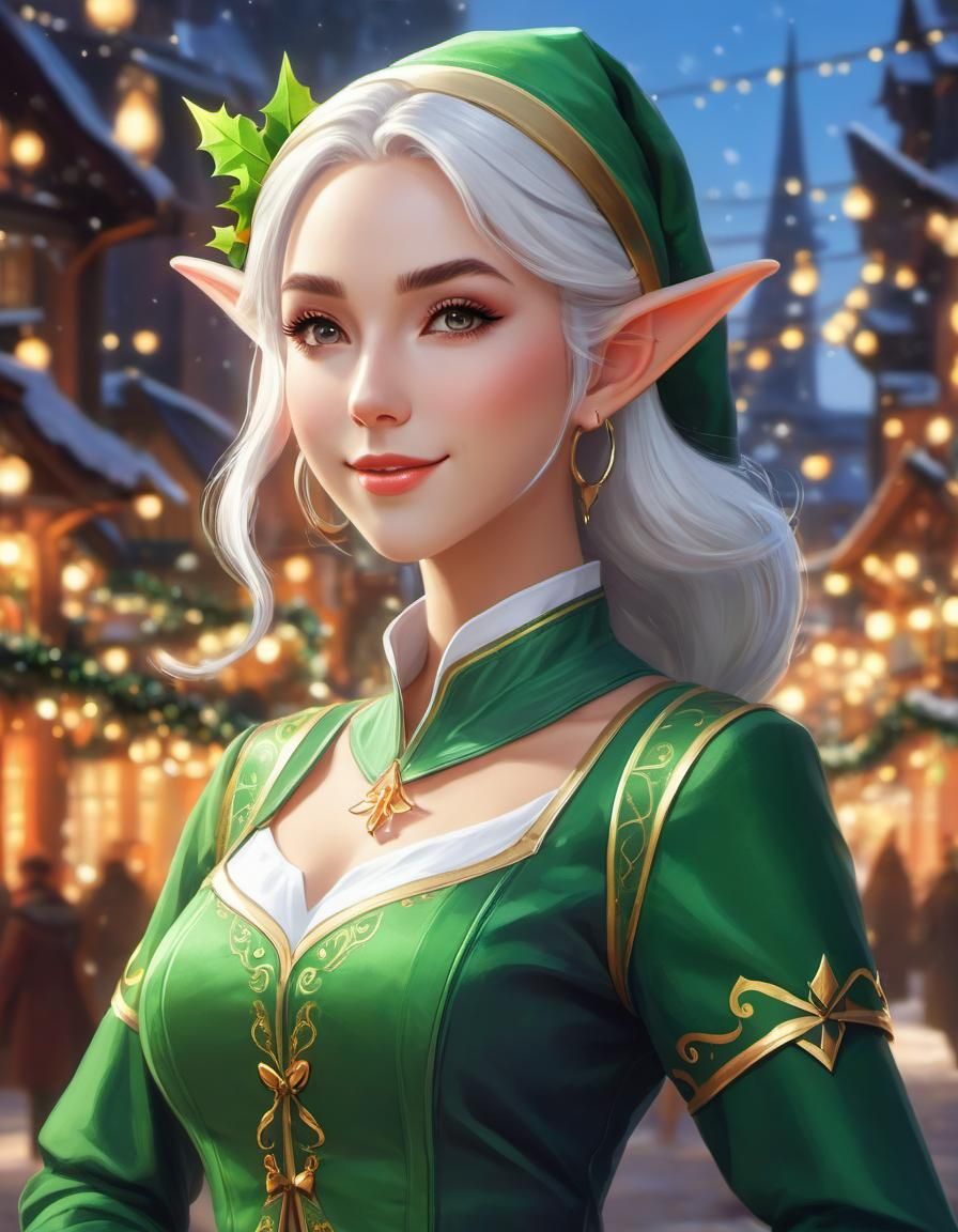 Elf Portraits. - AI Generated Artwork - NightCafe Creator