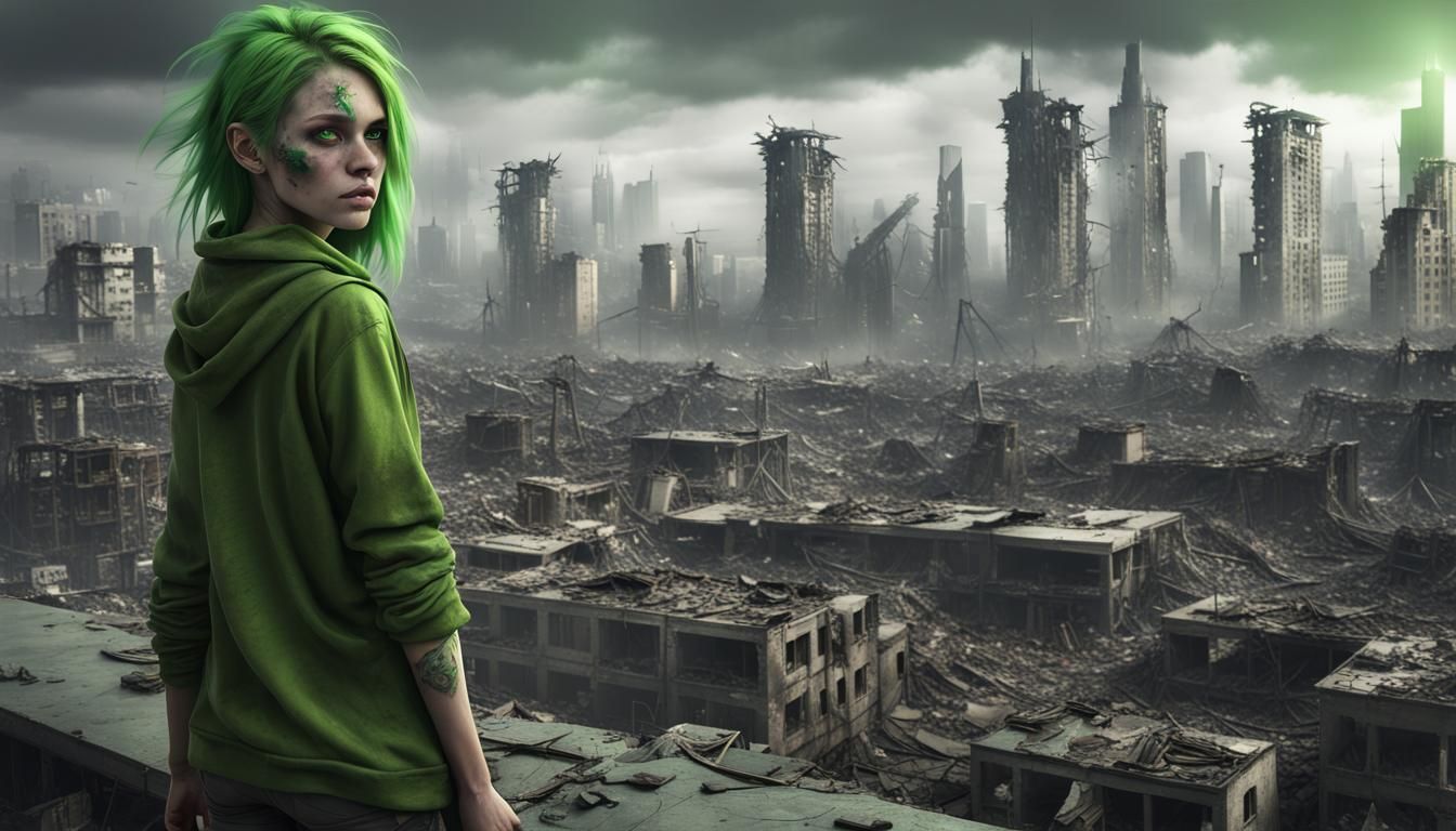 Post Apocalyptic - AI Generated Artwork - NightCafe Creator