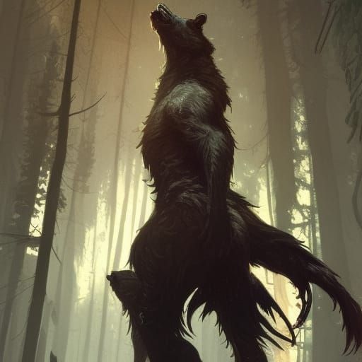 werewolf - AI Generated Artwork - NightCafe Creator