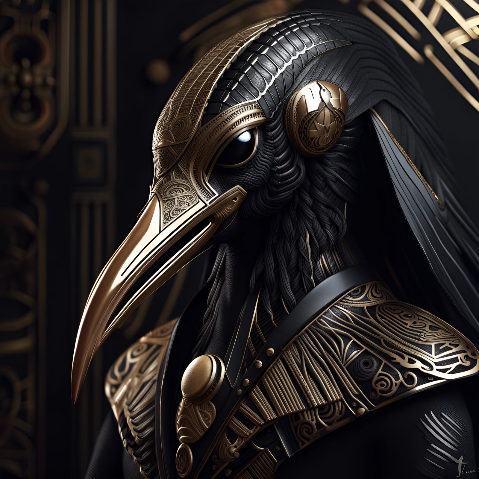 Thoth Updated Rework... - AI Generated Artwork - NightCafe Creator