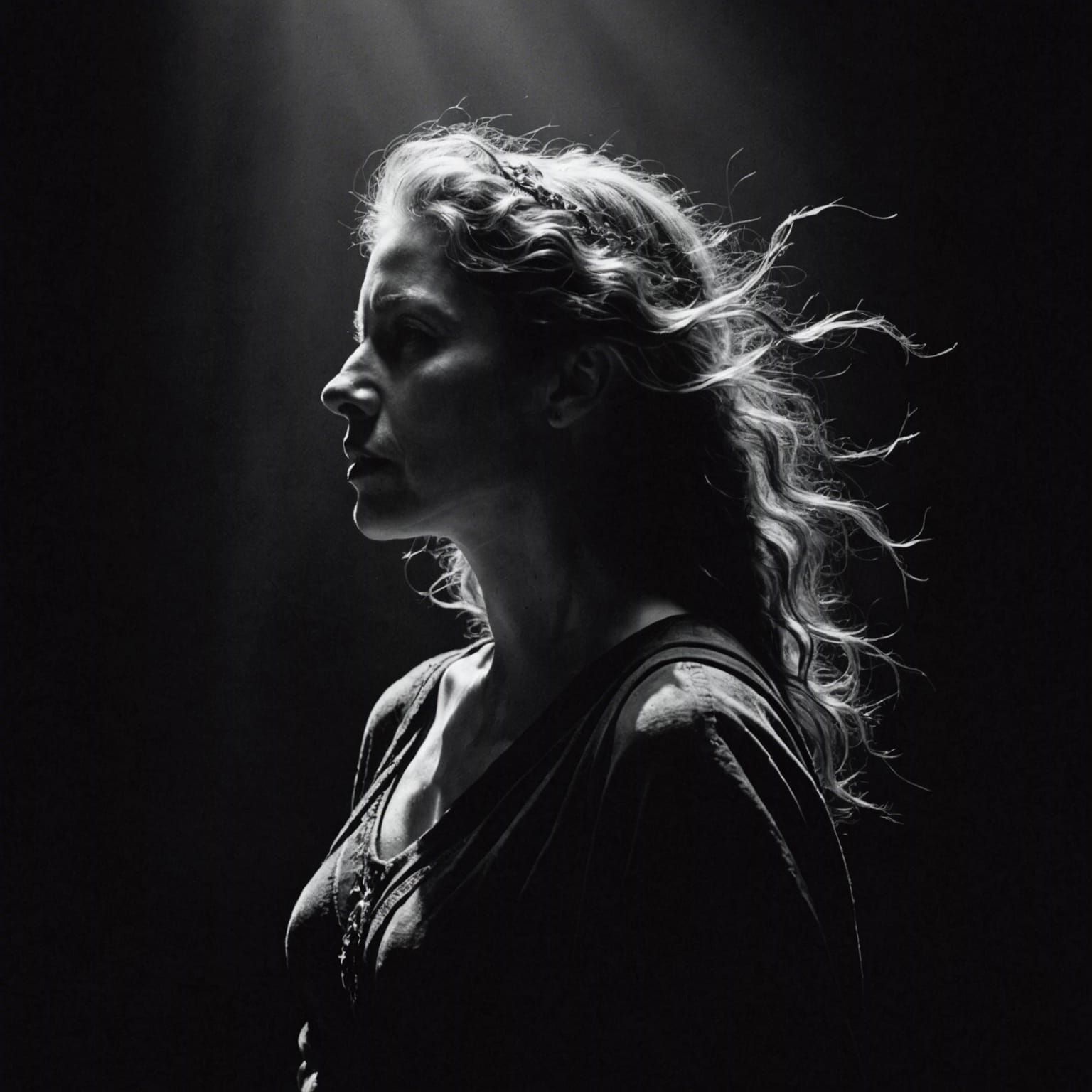 16k resolution, female figure study, deep contrast, extreme chiaroscuro ...