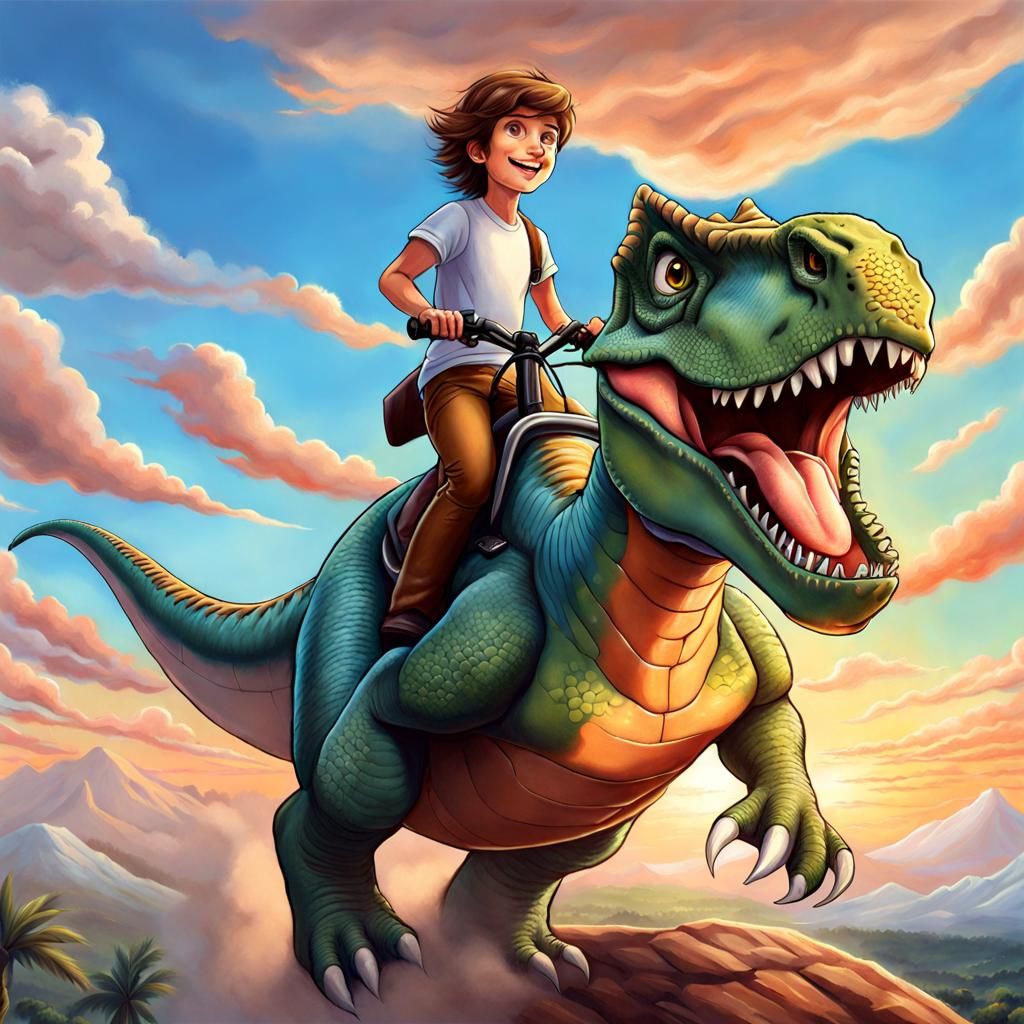 imaginary pet dinosaur - AI Generated Artwork - NightCafe Creator