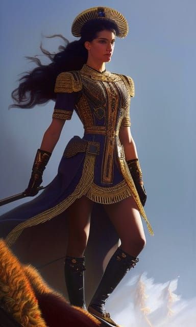 Fashion: Gala Uniform - AI Generated Artwork - NightCafe Creator