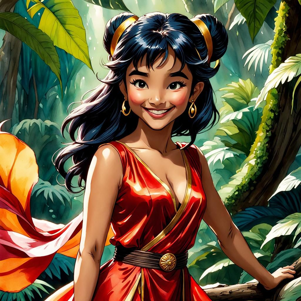 Cute Raya - AI Generated Artwork - NightCafe Creator