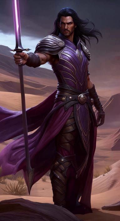 Heulved, Eldritch Blade - AI Generated Artwork - NightCafe Creator