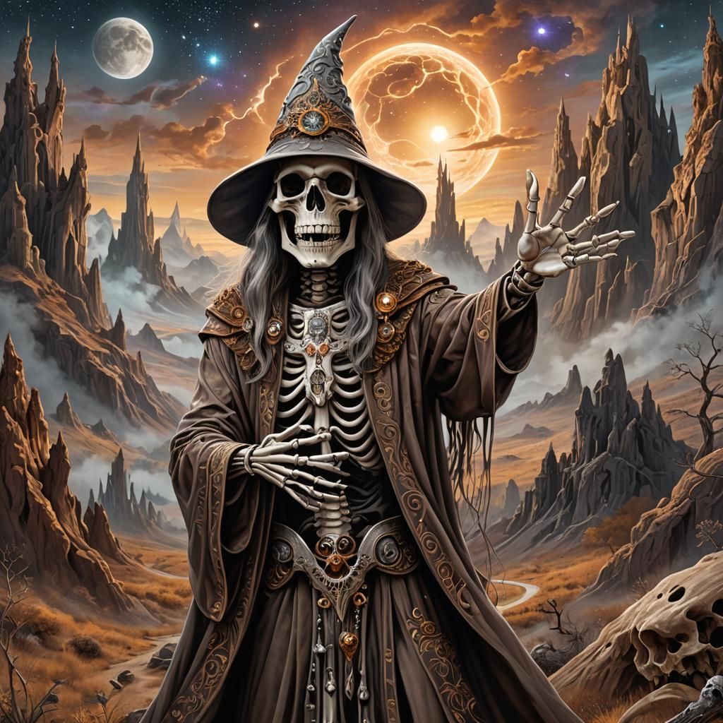 Undead wizard - Undead wizard