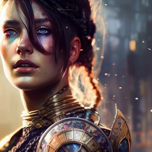 Rainbow Regin - AI Generated Artwork - NightCafe Creator