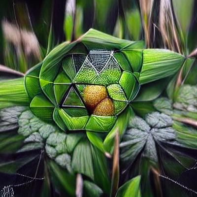 Sacred geometry in nature - AI Generated Artwork - NightCafe Creator