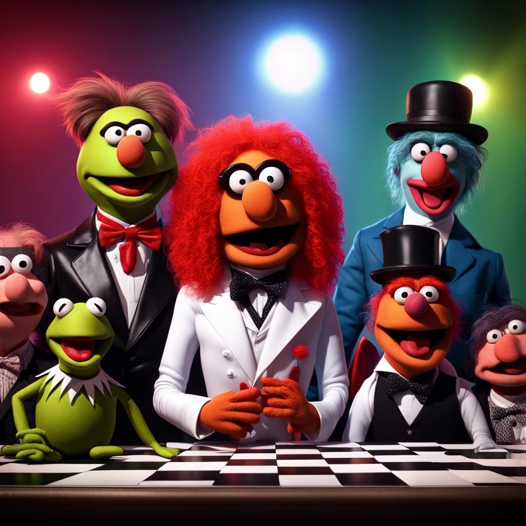 Rocky Horror Muppet Picture Show - AI Generated Artwork - NightCafe Creator