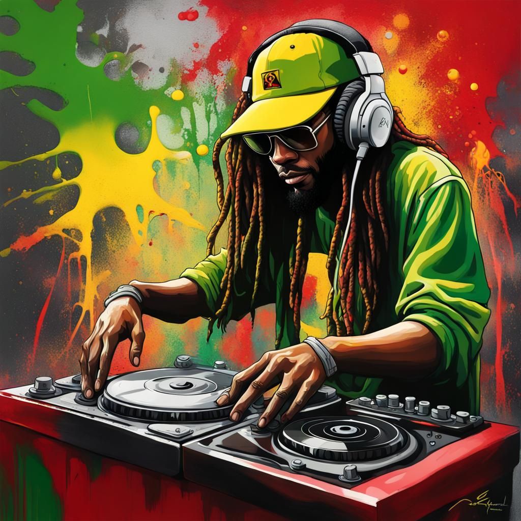 Reggae dj - AI Generated Artwork - NightCafe Creator