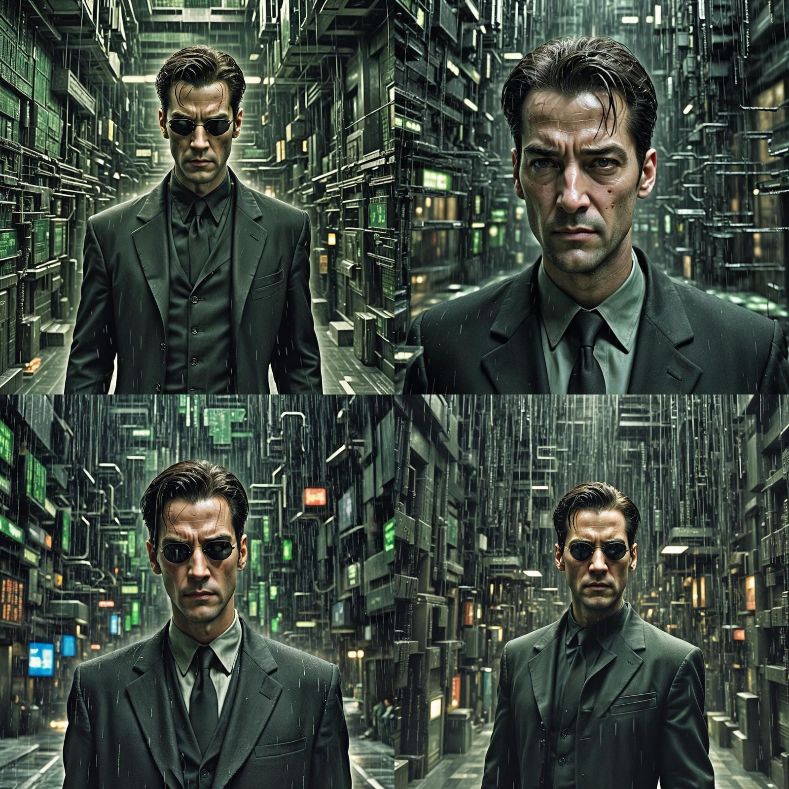 inevitable, Mr. Smith from the matrix - AI Generated Artwork ...