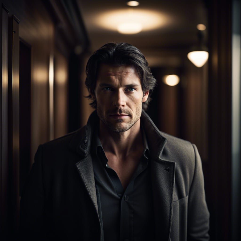 The Ghosting Man - AI Generated Artwork - NightCafe Creator