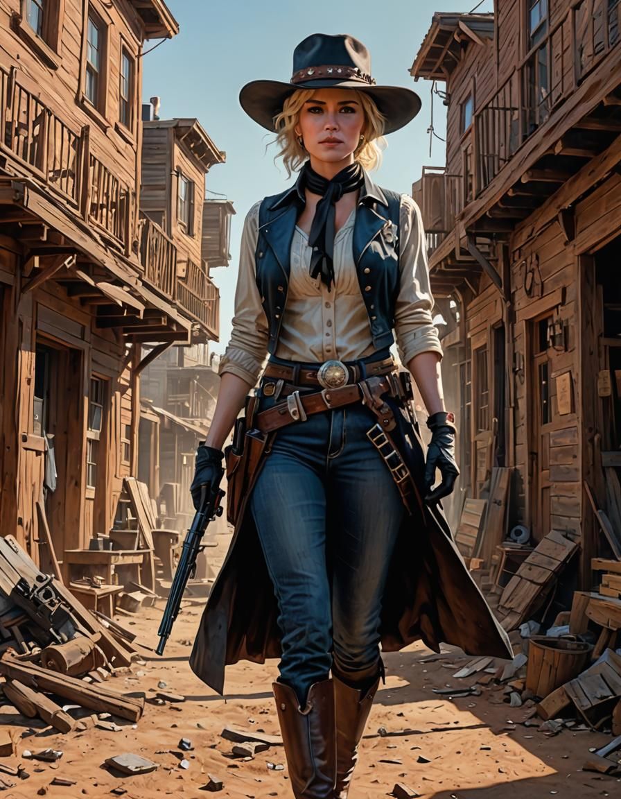 The West - AI Generated Artwork - NightCafe Creator