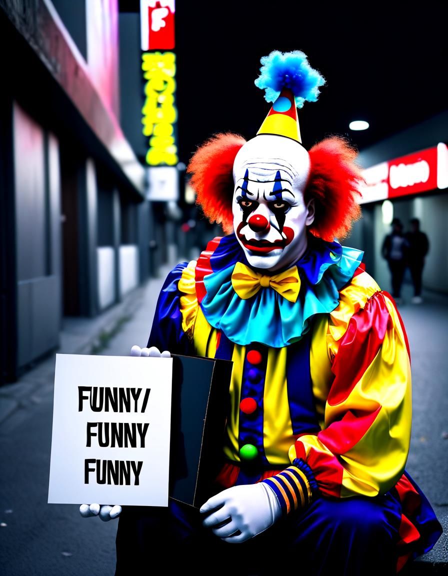 clown - AI Generated Artwork - NightCafe Creator
