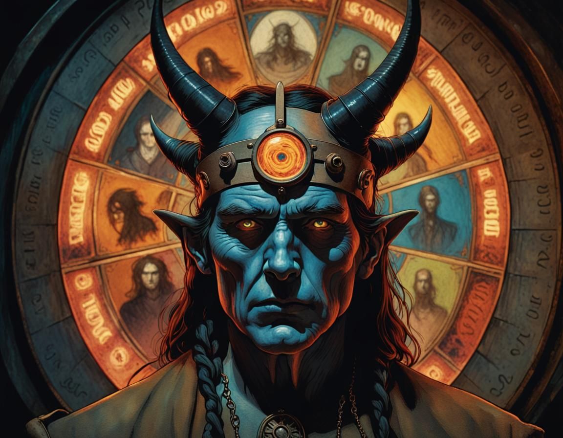 The Shaman X - AI Generated Artwork - NightCafe Creator