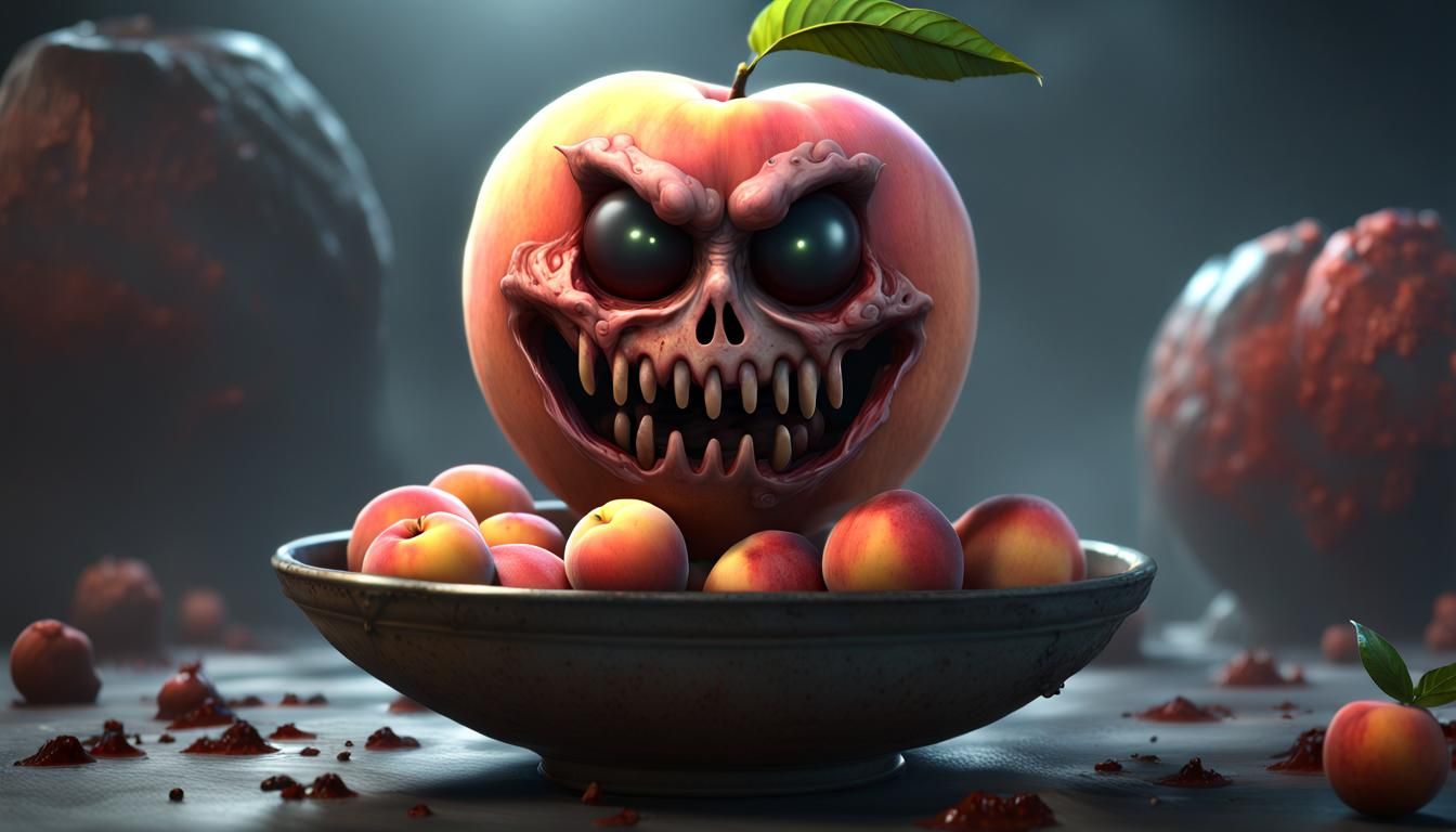 Creepy fruit - AI Generated Artwork - NightCafe Creator