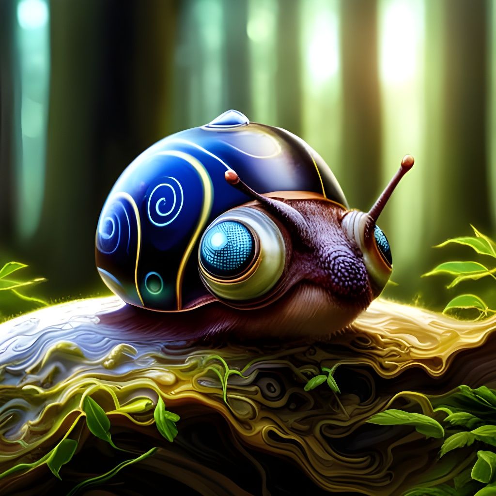 Snail - AI Generated Artwork - NightCafe Creator