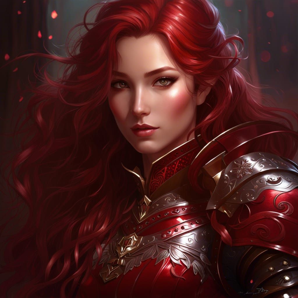 The Red Knight - AI Generated Artwork - NightCafe Creator