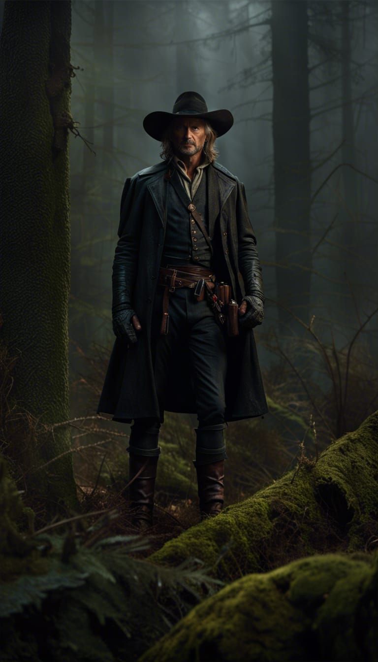 Vampire Hunter in Germany 18ths - AI Generated Artwork - NightCafe Creator