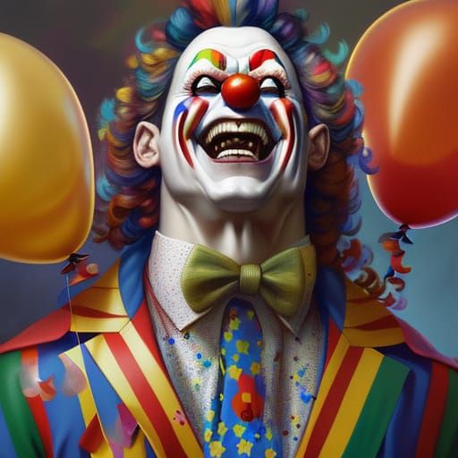 clown - AI Generated Artwork - NightCafe Creator
