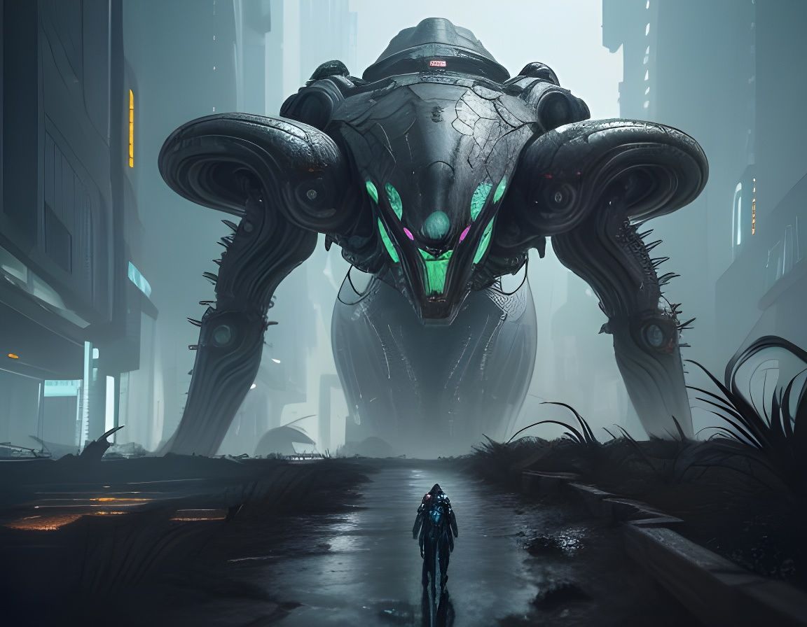 He Looks Friendly - AI Generated Artwork - NightCafe Creator