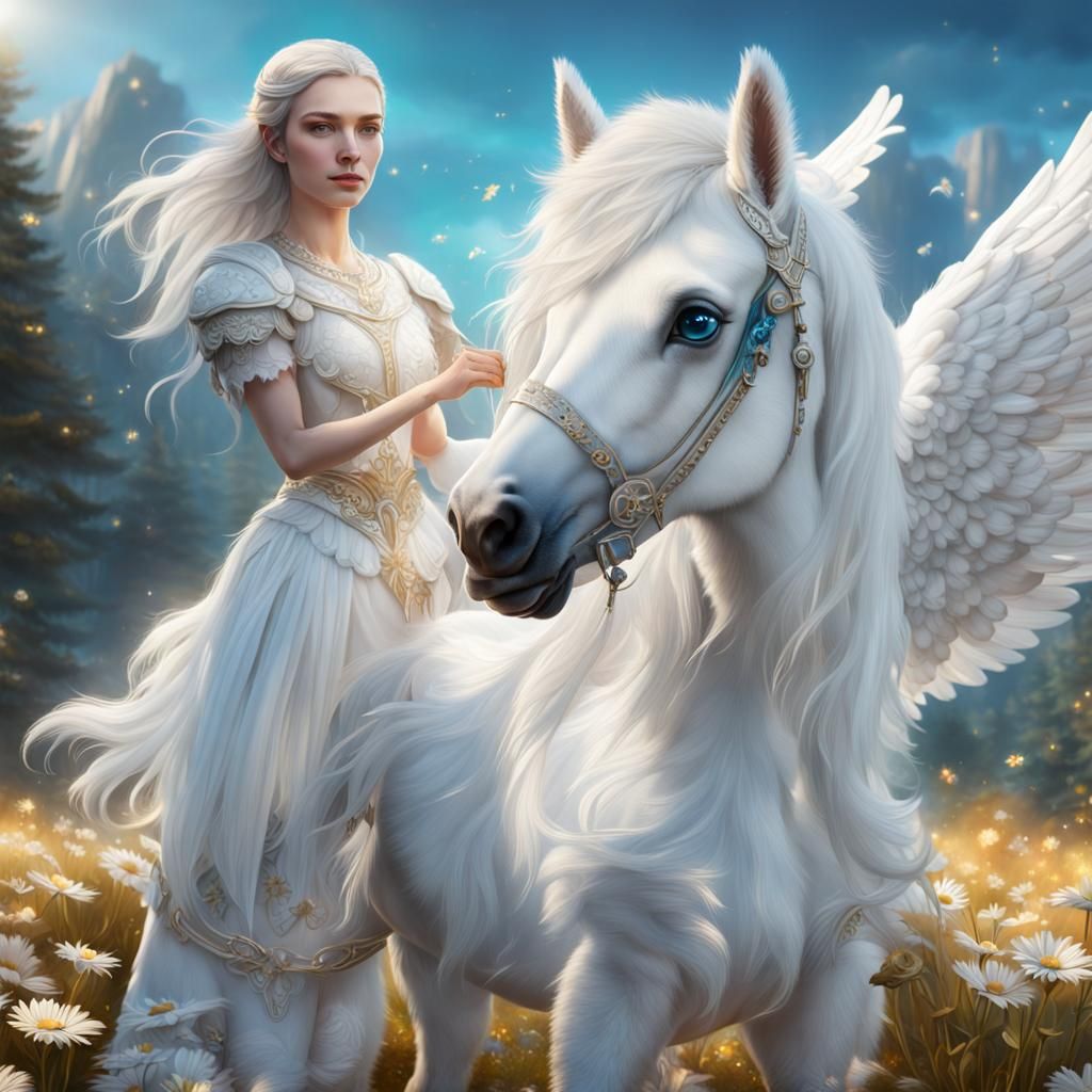 Pegasus Pet - AI Generated Artwork - NightCafe Creator