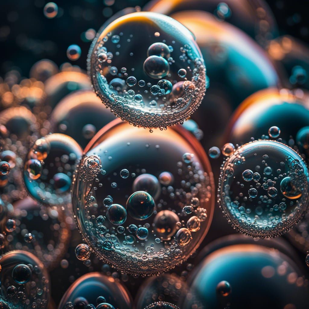 Bubbles - AI Generated Artwork - NightCafe Creator