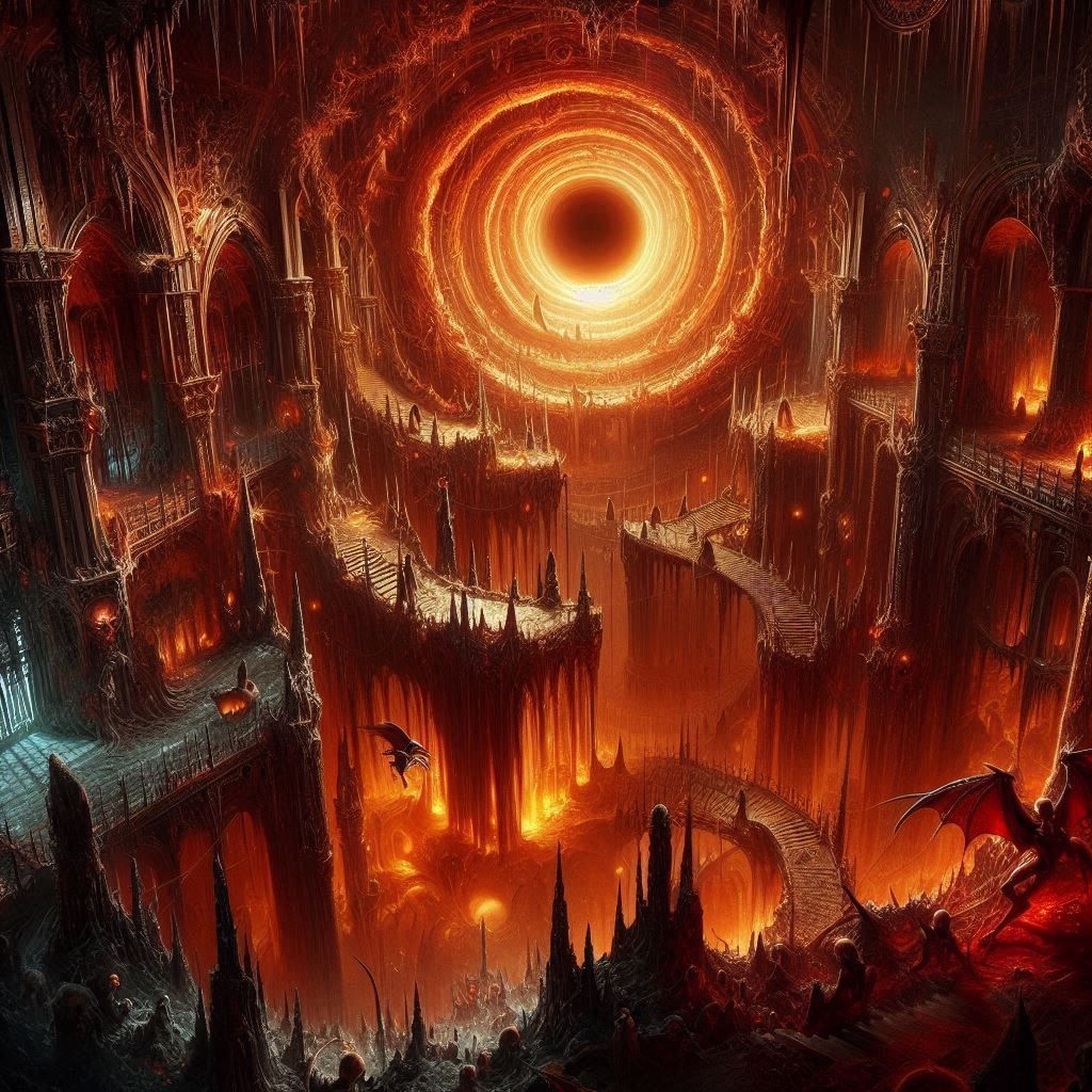 Hellscape - AI Generated Artwork - NightCafe Creator