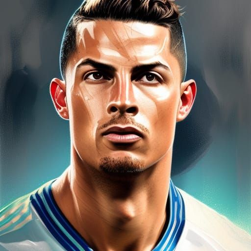 Chritiano Ronaldo - AI Generated Artwork - NightCafe Creator