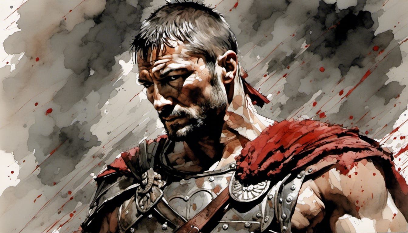 Spartacus ~ The Graphic Novel - AI Generated Artwork - NightCafe Creator