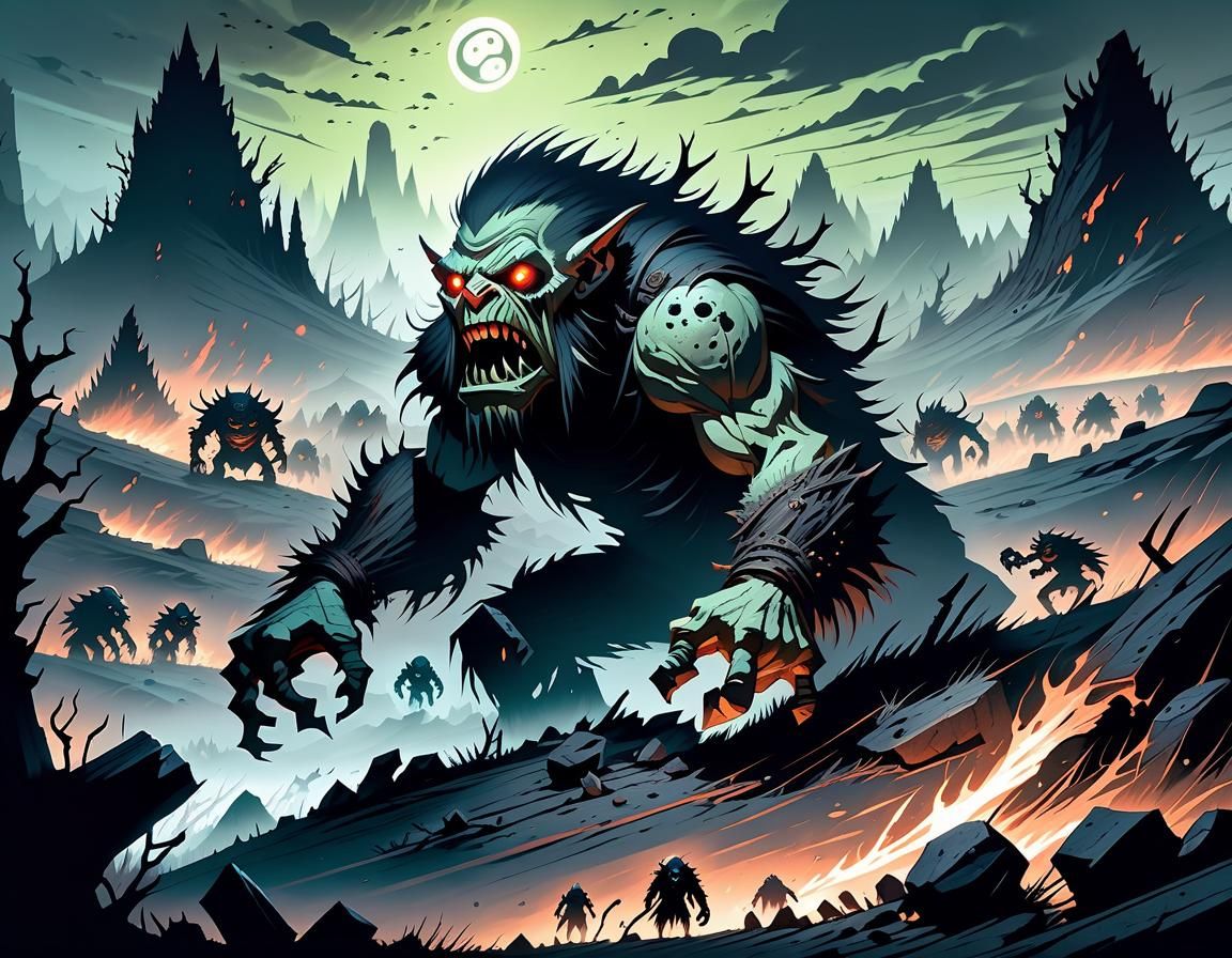 Night of the Trolls - AI Generated Artwork - NightCafe Creator